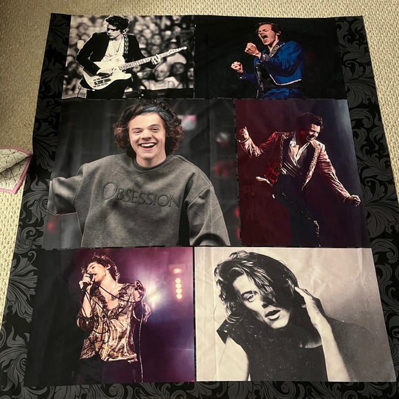 Wall Decor | Society 6 Harry Styles Wall Hanging Tapestry Photos Poster ...